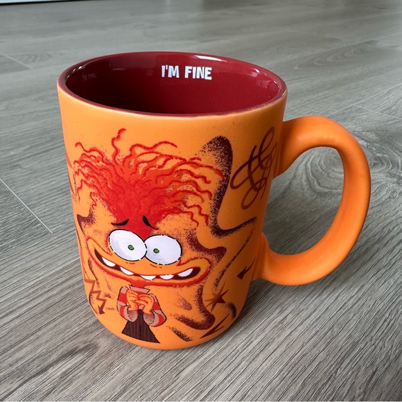 Disney | Accessories | Disney Pixar Inside Out 2 Im Fine Anxiety ...
